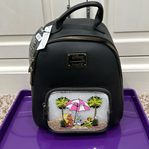 Loungefly | Bags | Loungefly Three Caballeros Beach Mini Backpack ...
